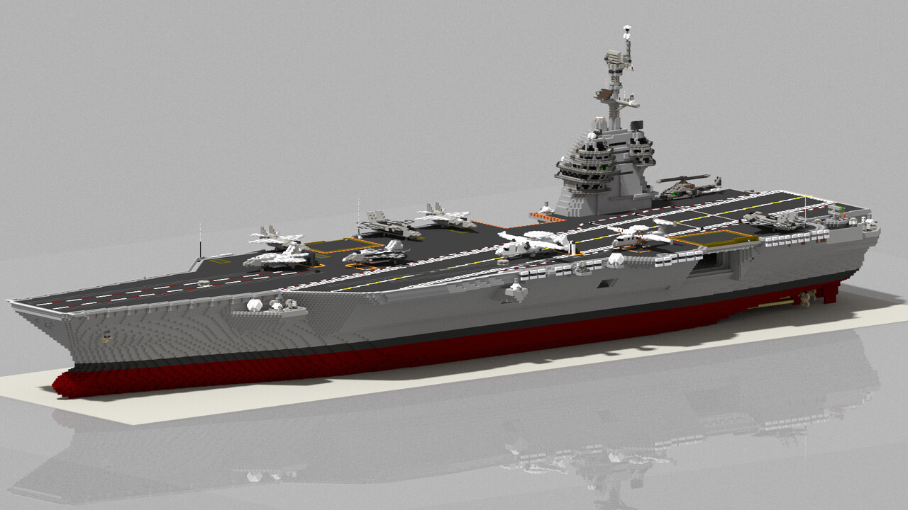 Aircraft Carrier - CVN 85 Barack Obama Minecraft Map