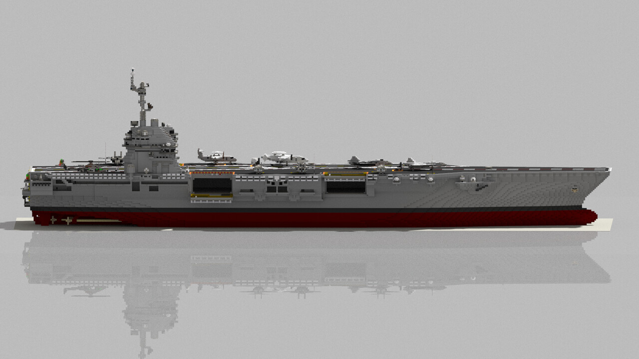 Aircraft Carrier - CVN 85 Barack Obama Minecraft Map