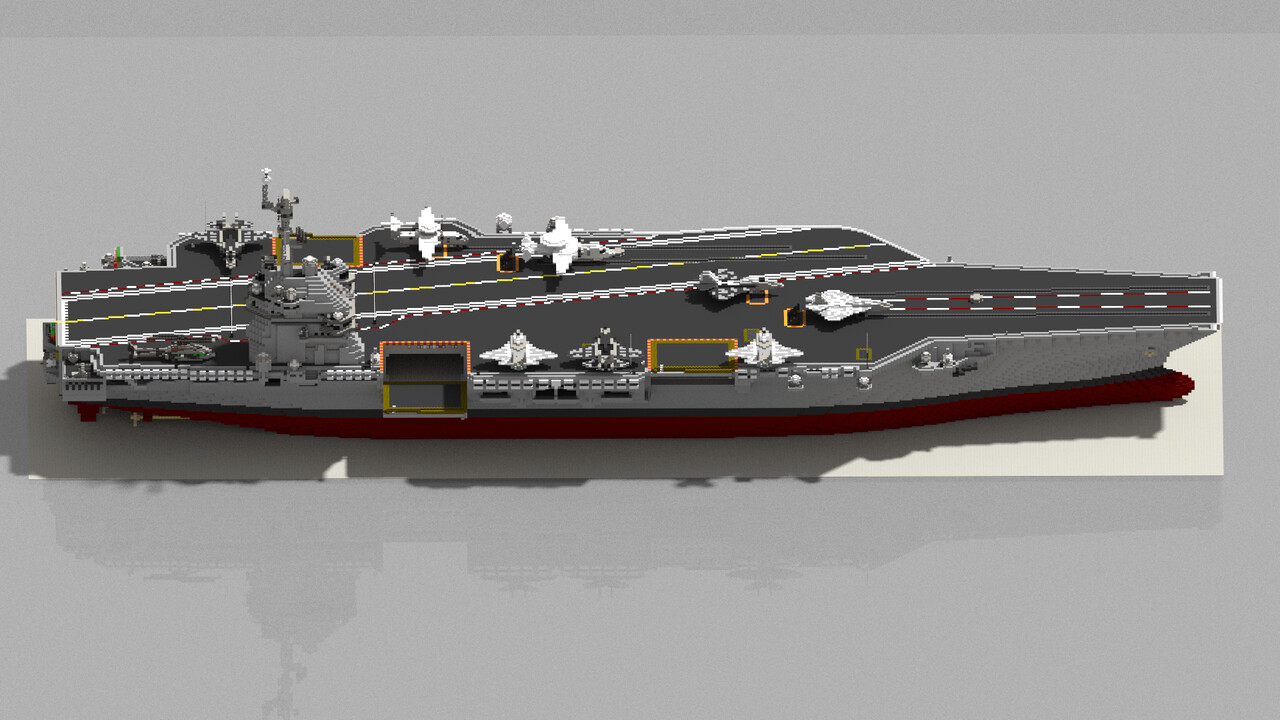 Aircraft Carrier - CVN 85 Barack Obama Minecraft Map