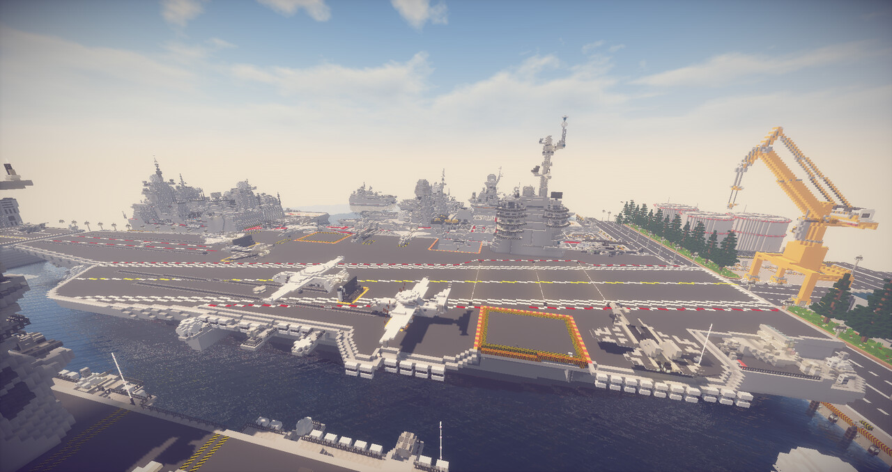 Aircraft Carrier - CVN 85 Barack Obama Minecraft Map