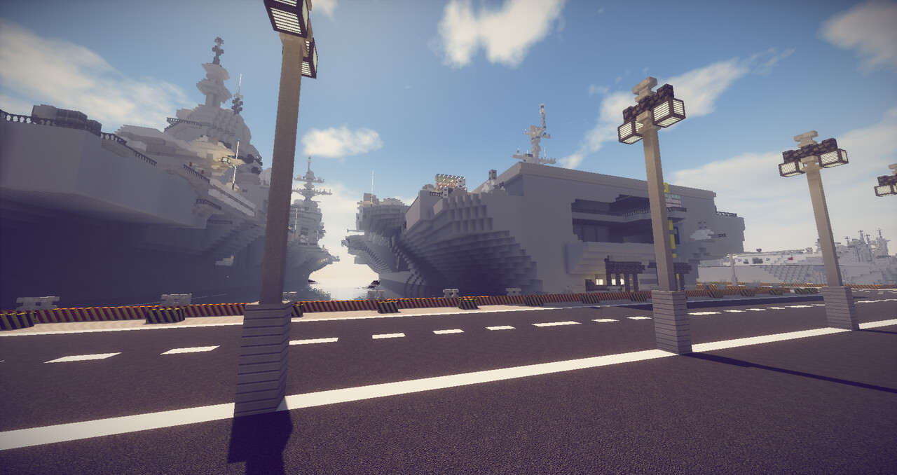 Aircraft Carrier - CVN 85 Barack Obama Minecraft Map