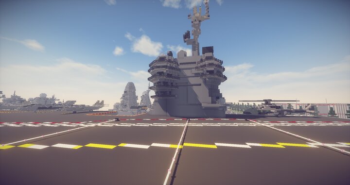 Aircraft Carrier - CVN 85 Barack Obama Minecraft Map