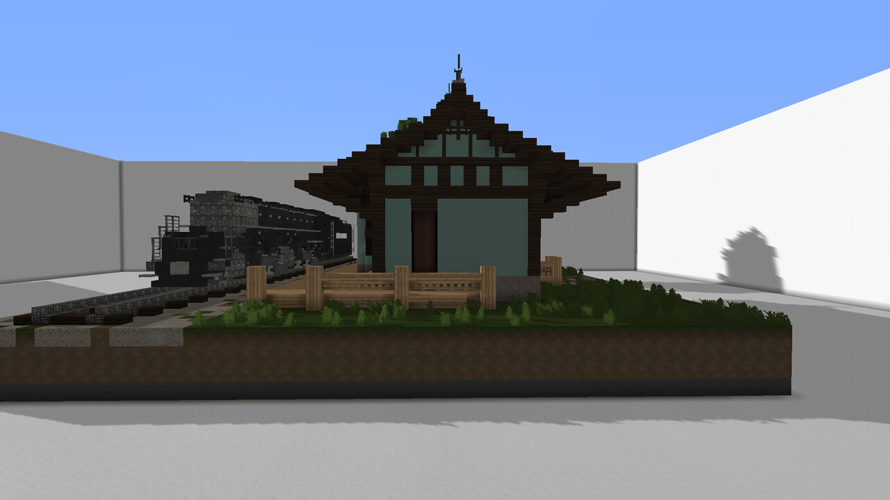 Old Train Station - Train By Seaspray Minecraft Map
