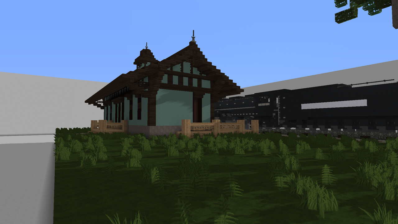 Old Train Station - Train By Seaspray Minecraft Map