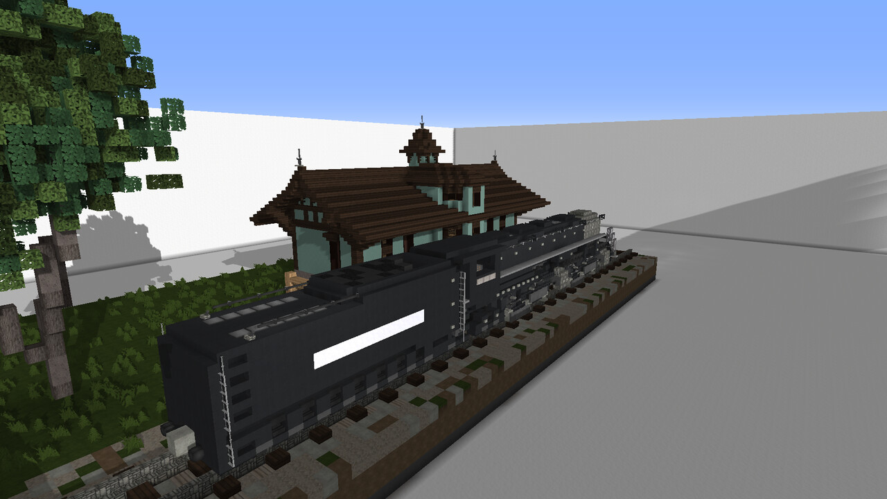 Old Train Station - Train By Seaspray Minecraft Map