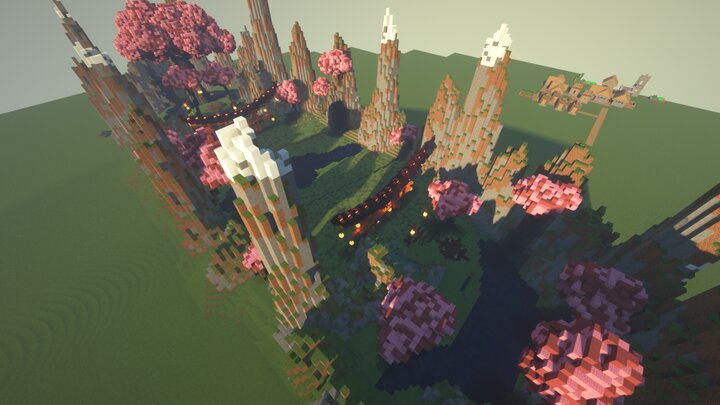 PvP arena japan Minecraft Map
