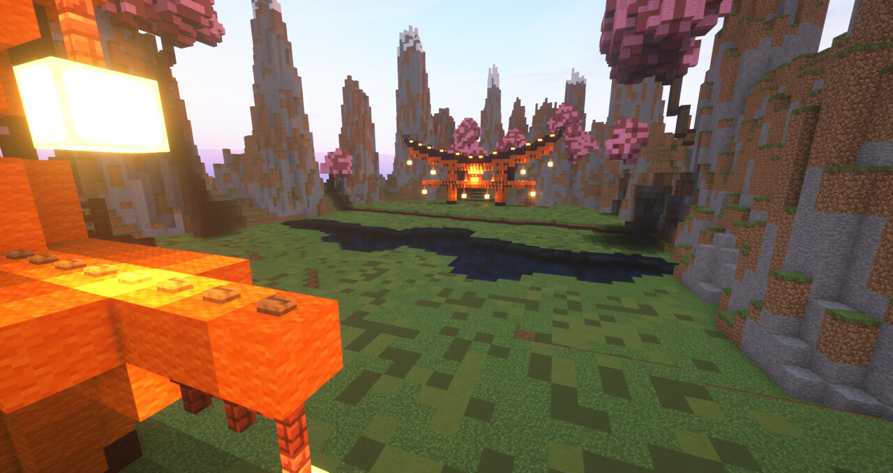 PvP arena japan Minecraft Map