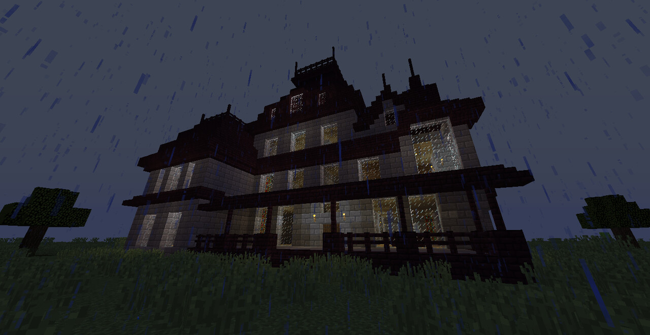 Gothic Manor (From DarkWolffeA4's Great Wolffe Mountain) Minecraft Map