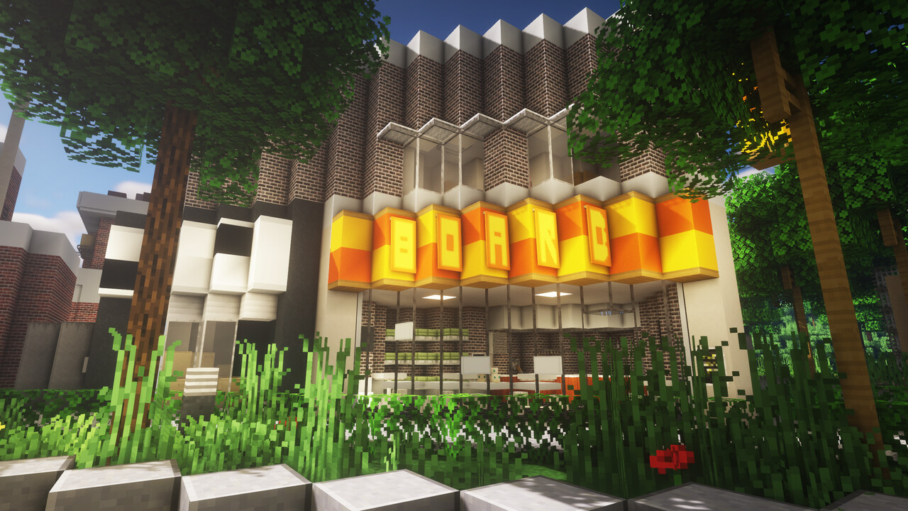 Twenty eight buildings Minecraft Map