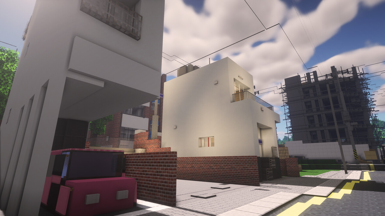 Twenty eight buildings Minecraft Map