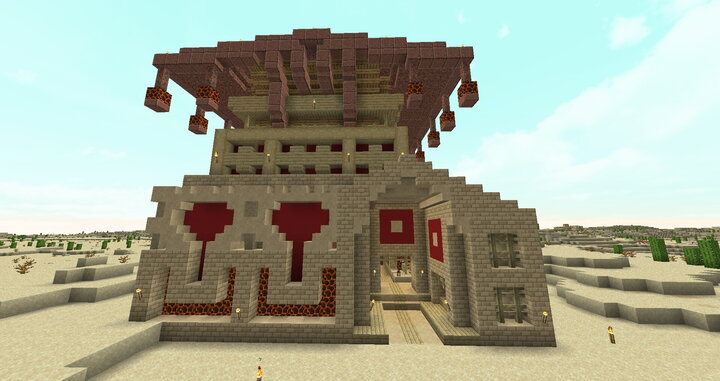 Embassy of the Burning Desert Minecraft Map