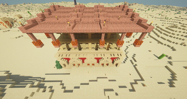 Embassy of the Burning Desert Minecraft Map