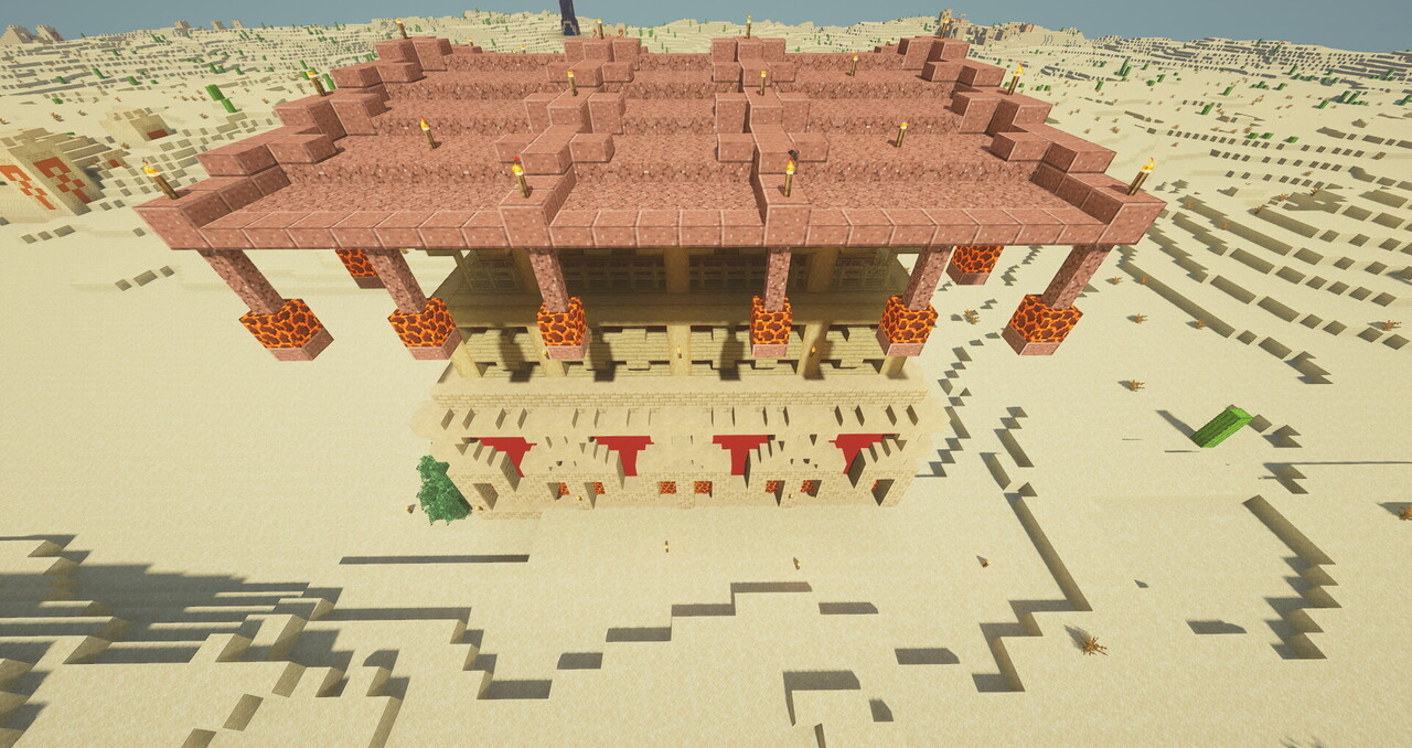 Embassy of the Burning Desert Minecraft Map