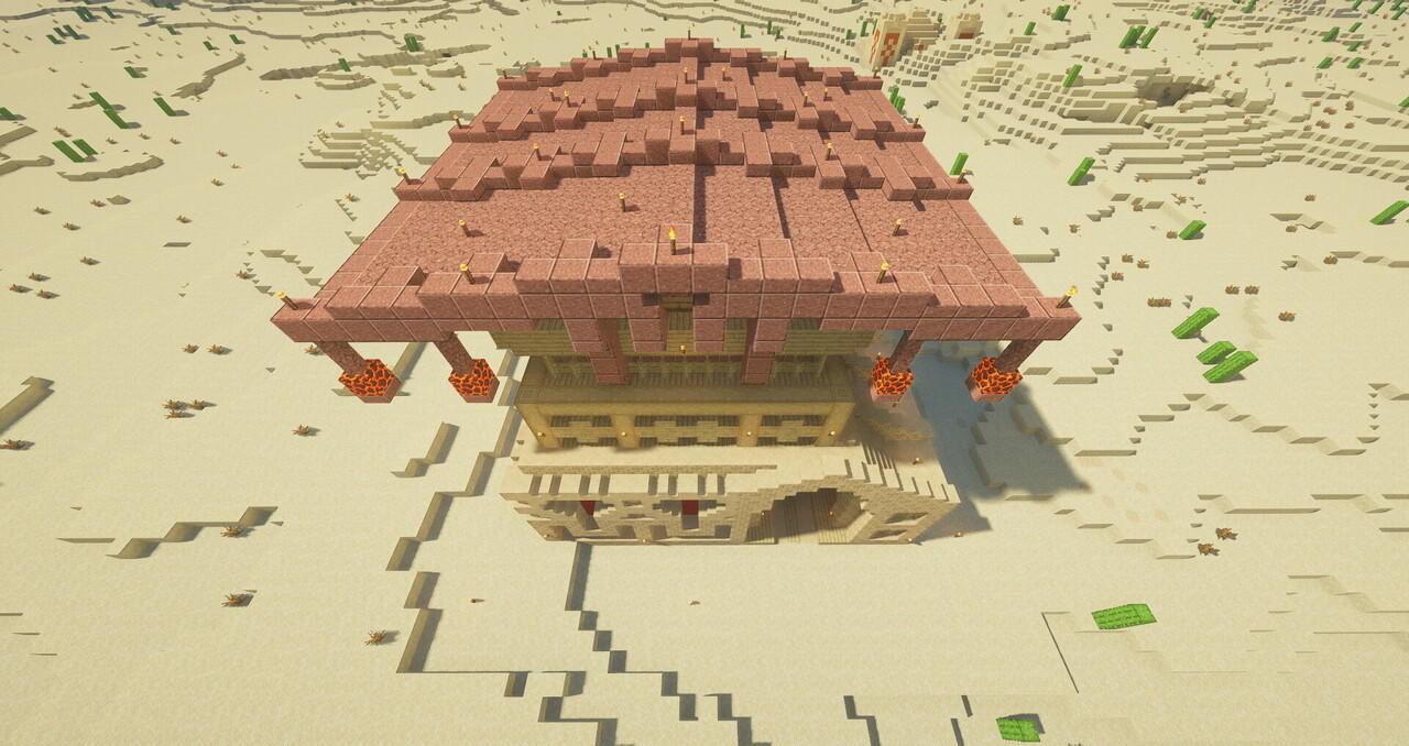 Embassy of the Burning Desert Minecraft Map