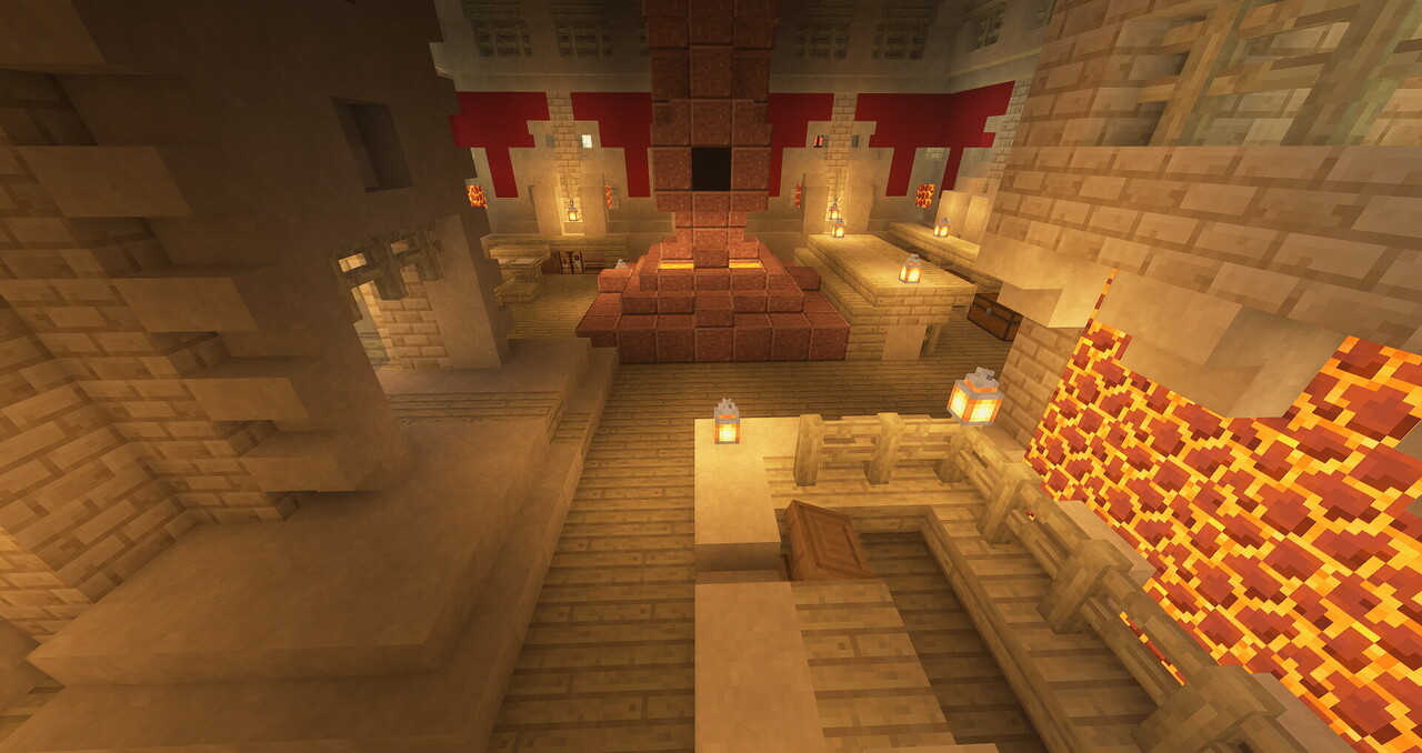 Embassy of the Burning Desert Minecraft Map