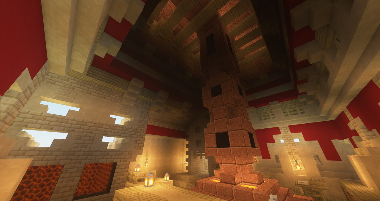 Embassy of the Burning Desert Minecraft Map