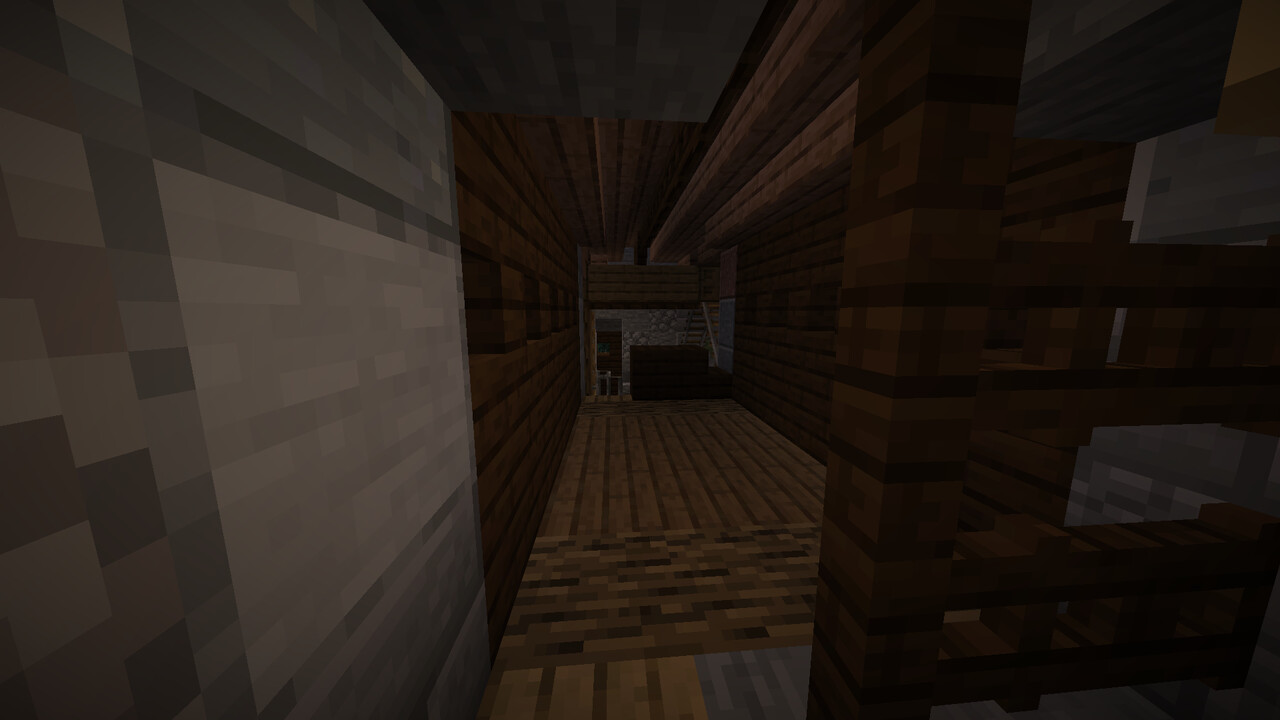 Medieval Lake House w/ Interior Minecraft Map