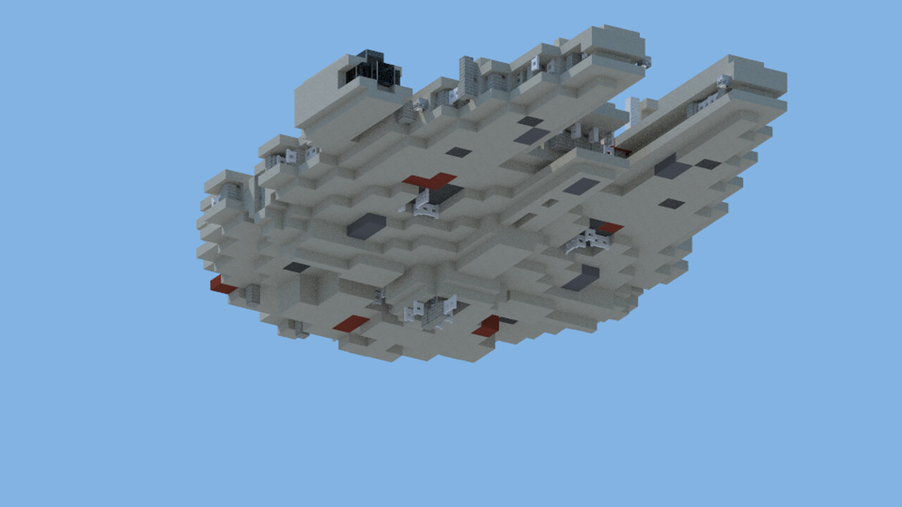 Starwars, The Millennium Falcon [With Download] Minecraft Map