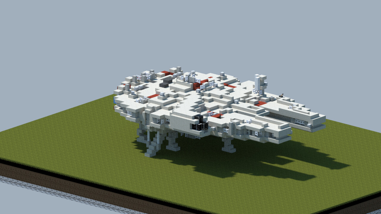 Starwars, The Millennium Falcon [With Download] Minecraft Map