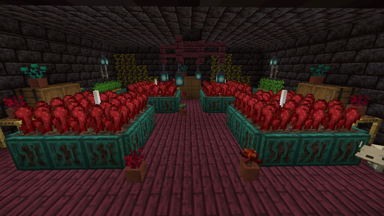 1.16 Mirror Mansion, Nether Update Minecraft Map