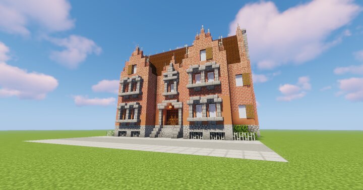 Brick Manor Minecraft Map