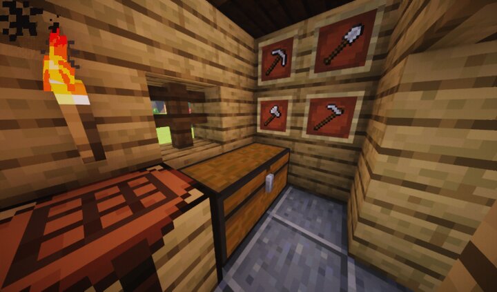 Minecraft starter survival Minecraft Map