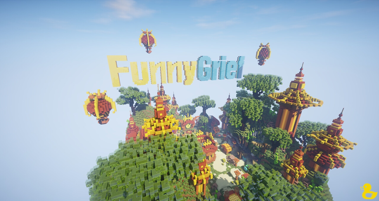 FunnyGrief Summer Spawn Minecraft Map