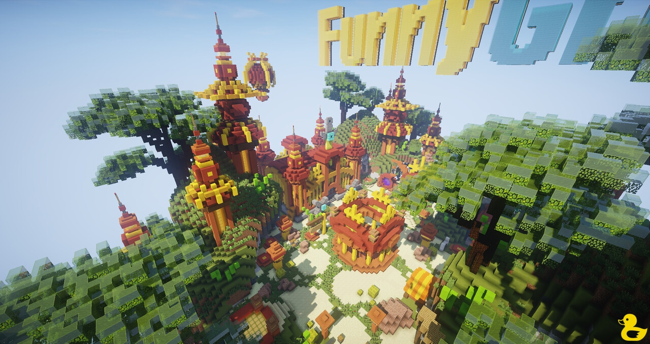 FunnyGrief Summer Spawn Minecraft Map