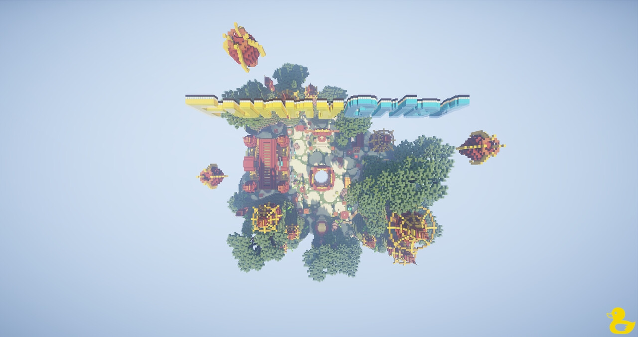 FunnyGrief Summer Spawn Minecraft Map