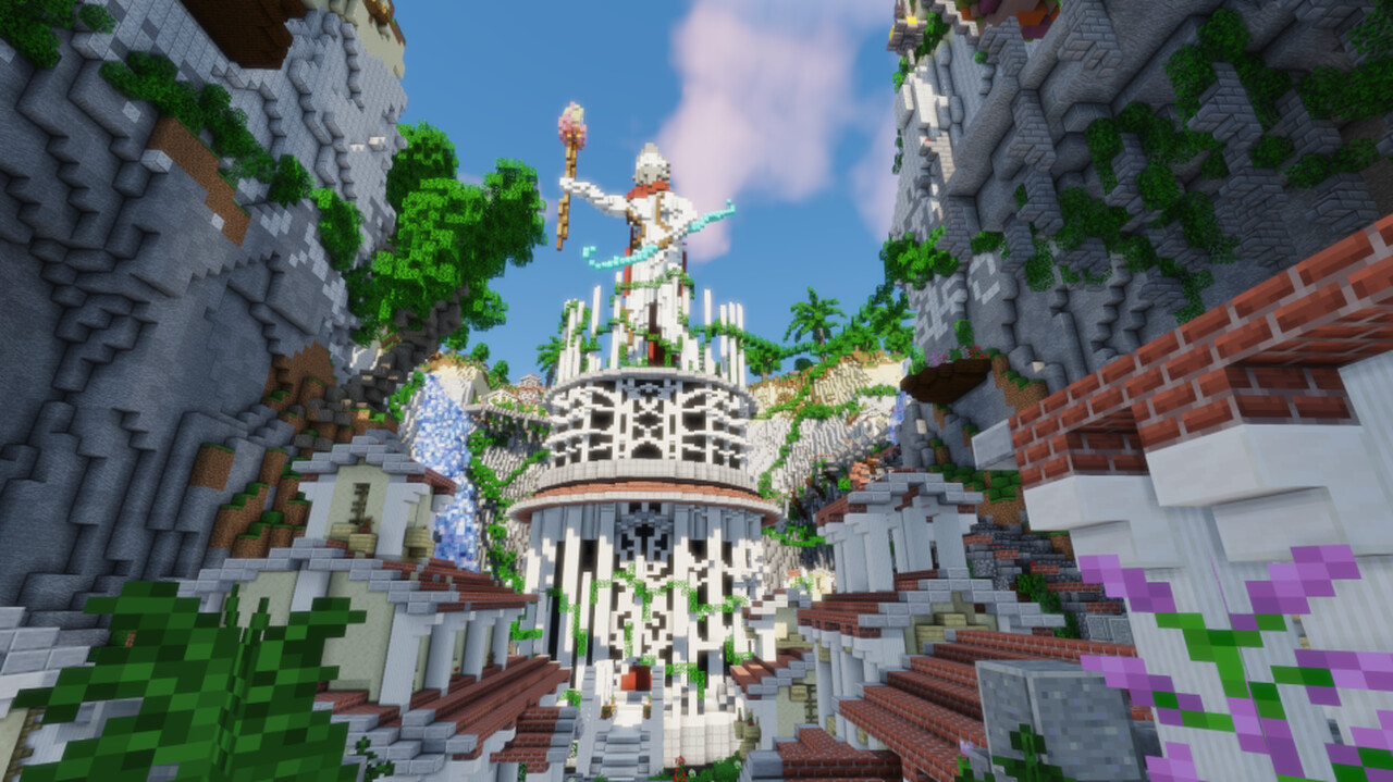 Greek Fantasy | Server Spawn Minecraft Map