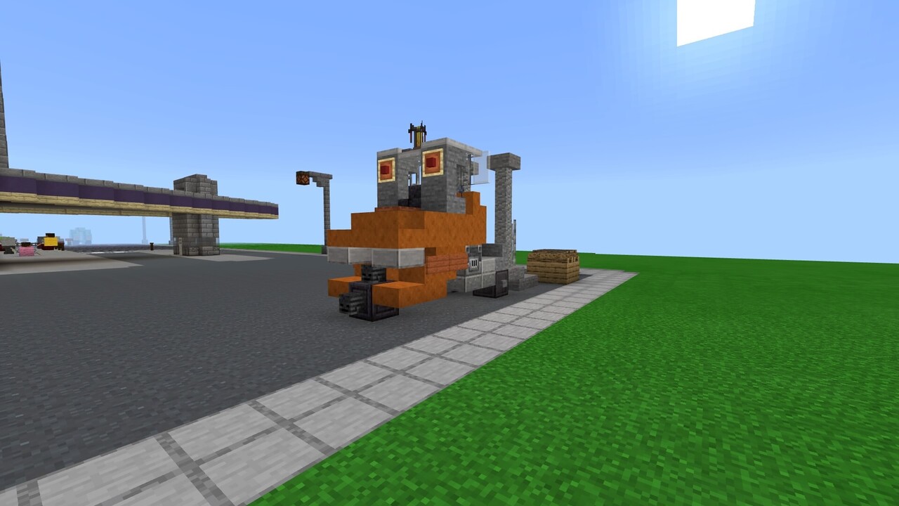 Fallout 4 industrial forklift Minecraft Map