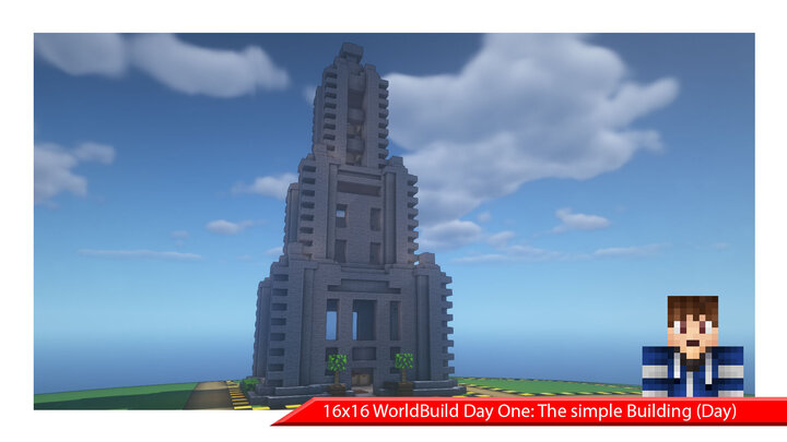 (Project) 16X16 WorldBuild One Day One Build Minecraft Map