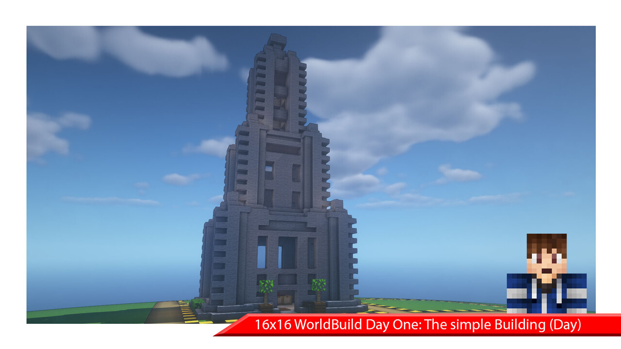 (Project) 16X16 WorldBuild One Day One Build Minecraft Map