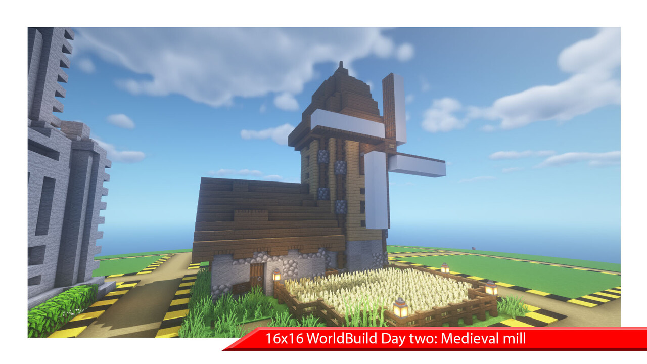 (Project) 16X16 WorldBuild One Day One Build Minecraft Map