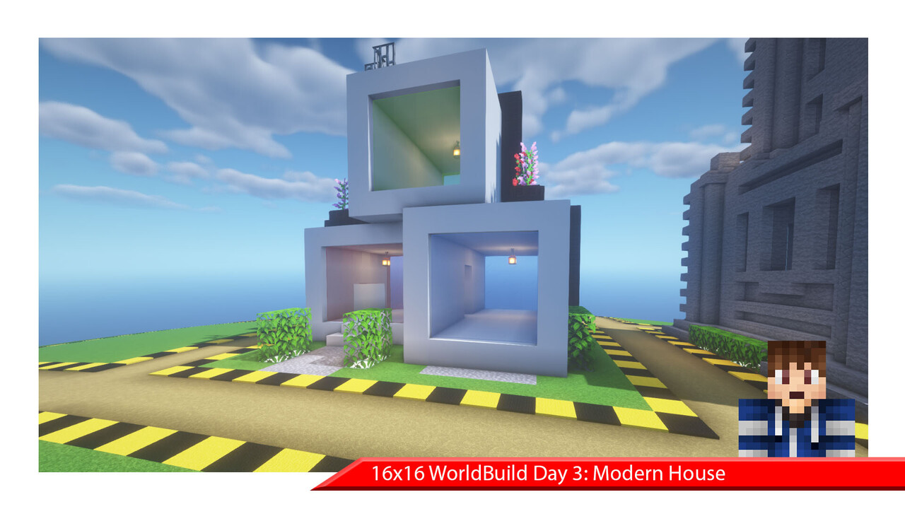 (Project) 16X16 WorldBuild One Day One Build Minecraft Map