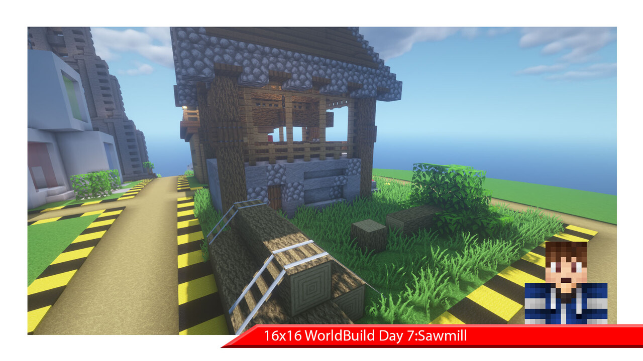 (Project) 16X16 WorldBuild One Day One Build Minecraft Map