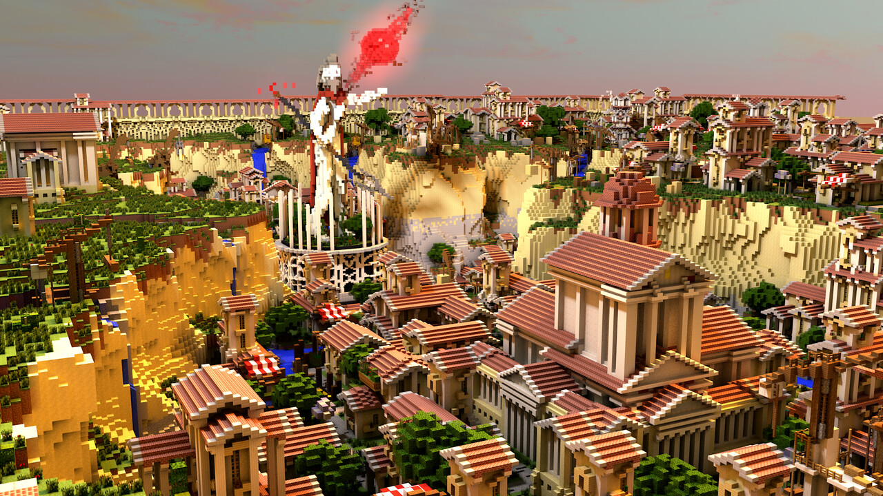 Greek Fantasy | Server Spawn Minecraft Map