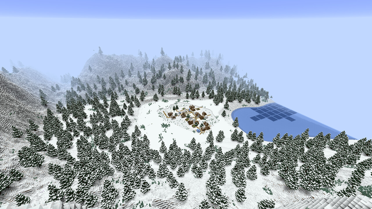 SNOWY VALLEY Minecraft Map