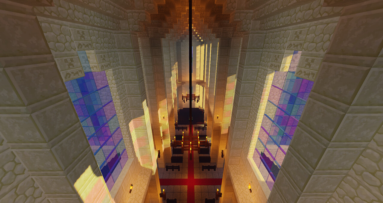 Sandstone Cathedral - 1.12 Minecraft Map
