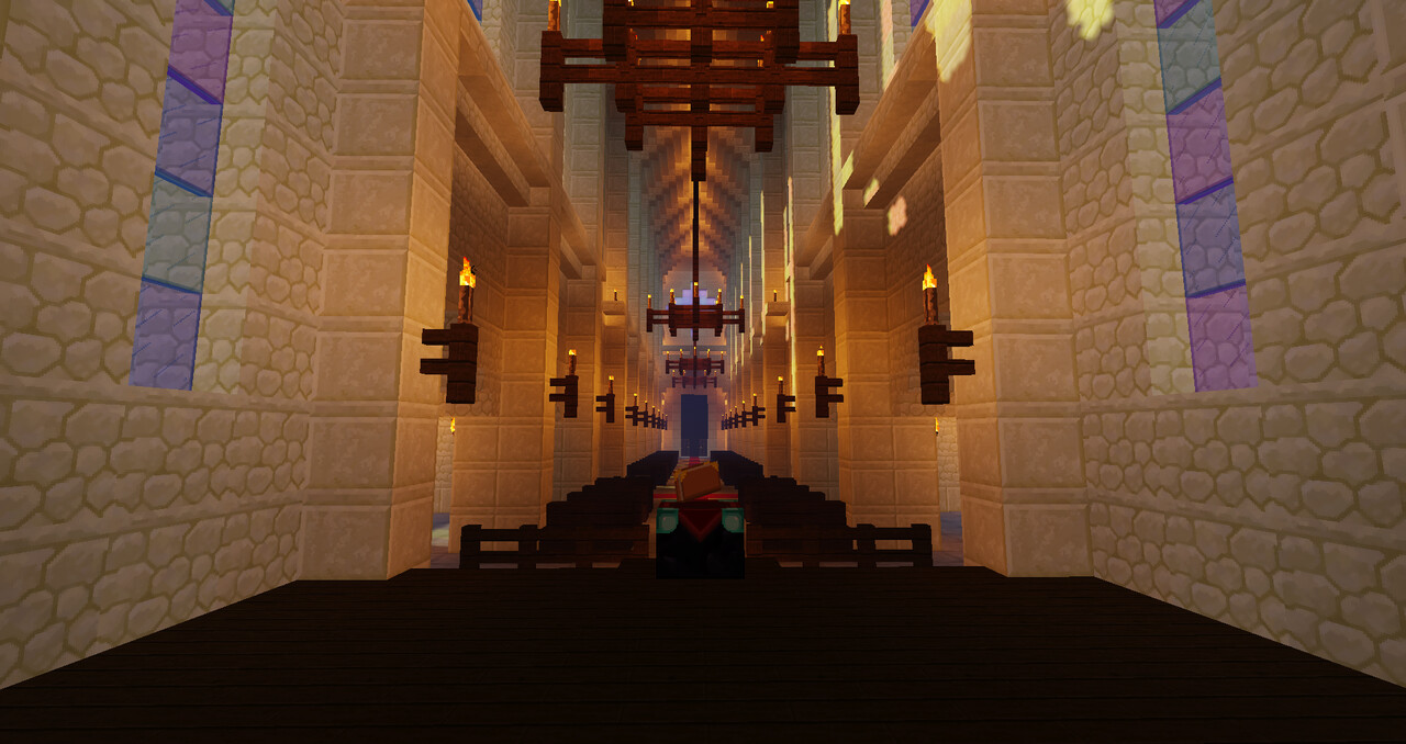 Sandstone Cathedral - 1.12 Minecraft Map