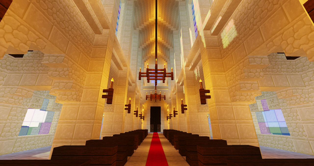 Sandstone Cathedral - 1.12 Minecraft Map