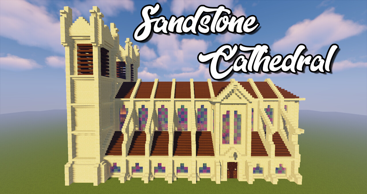 Sandstone Cathedral - 1.12 Minecraft Map