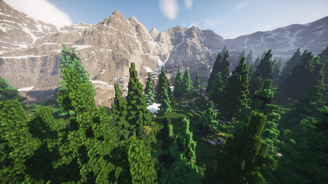 1K Mountain Map [Download] Minecraft Map