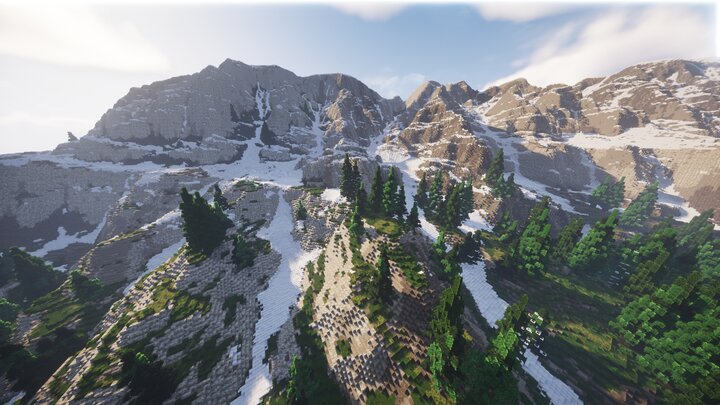 1K Mountain Map [Download] Minecraft Map