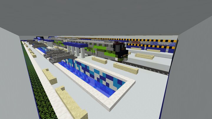 Metro Station Minecraft Map