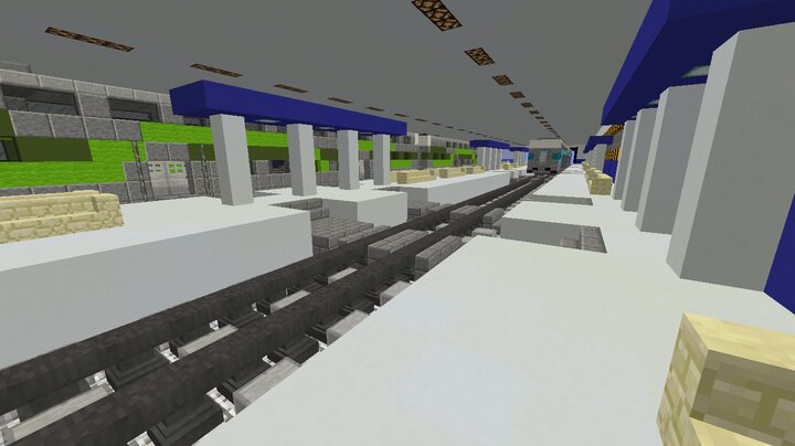 Metro Station Minecraft Map