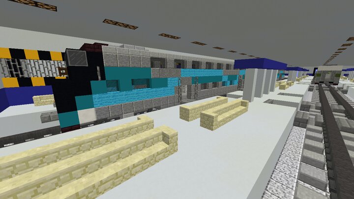 Metro Station Minecraft Map