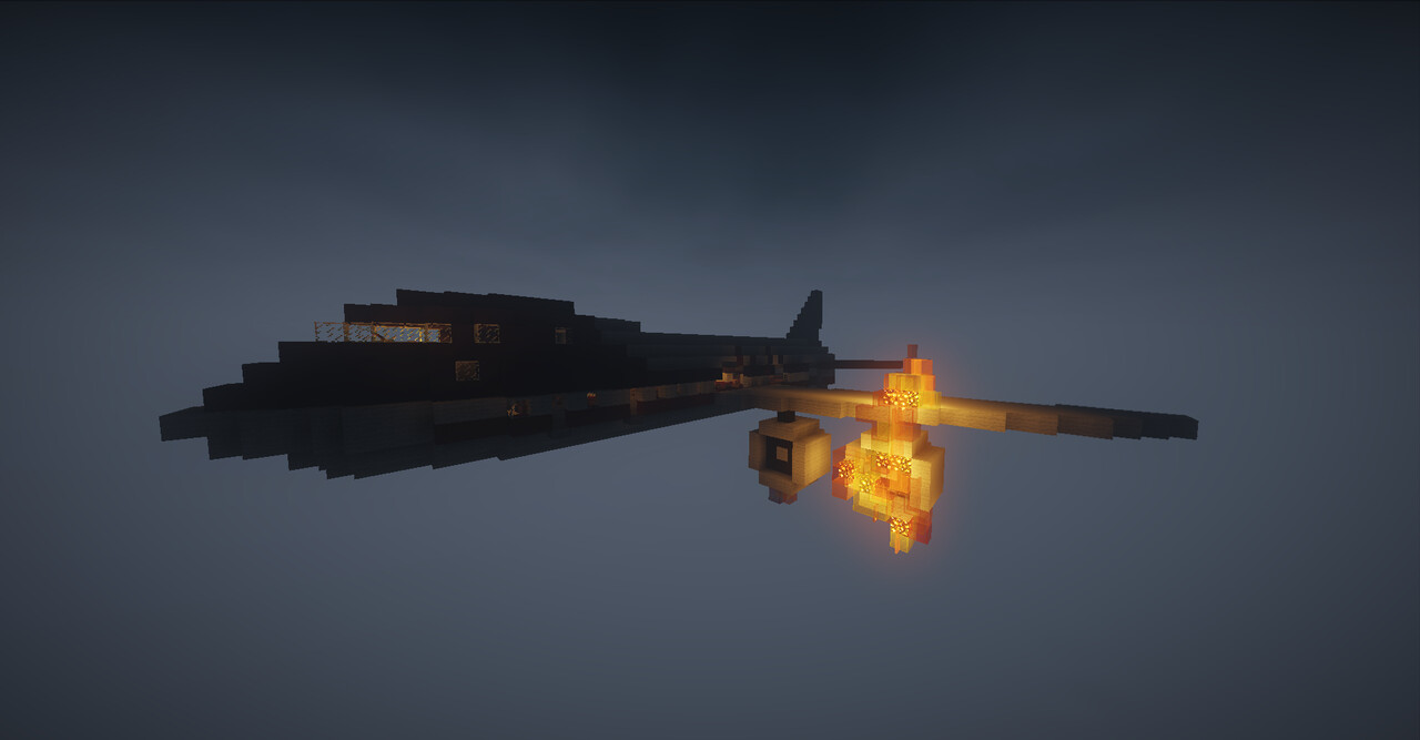 Volée Airlines Flight 180 [Final Destination] Minecraft Map