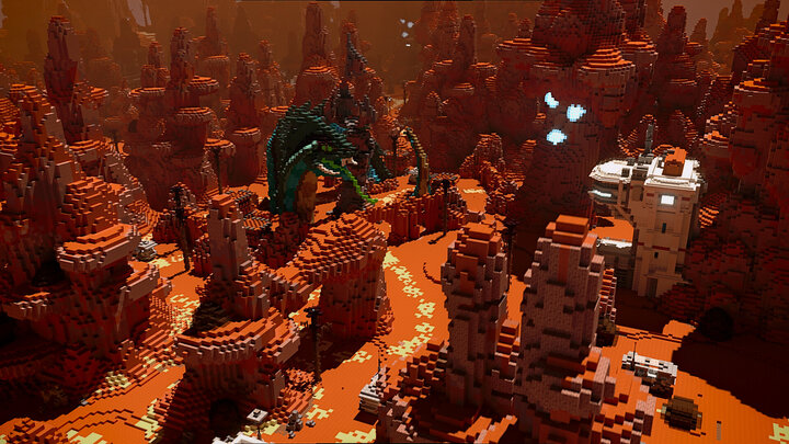 Alien Planet Minecraft Map