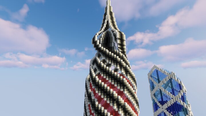 Red Tower Minecraft Map